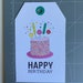 Pebbles "birthday Wishes" Paper Tags, 12 Pieces, New - Etsy