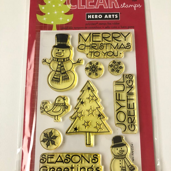 Snowman Stamps and Dies - Etsy