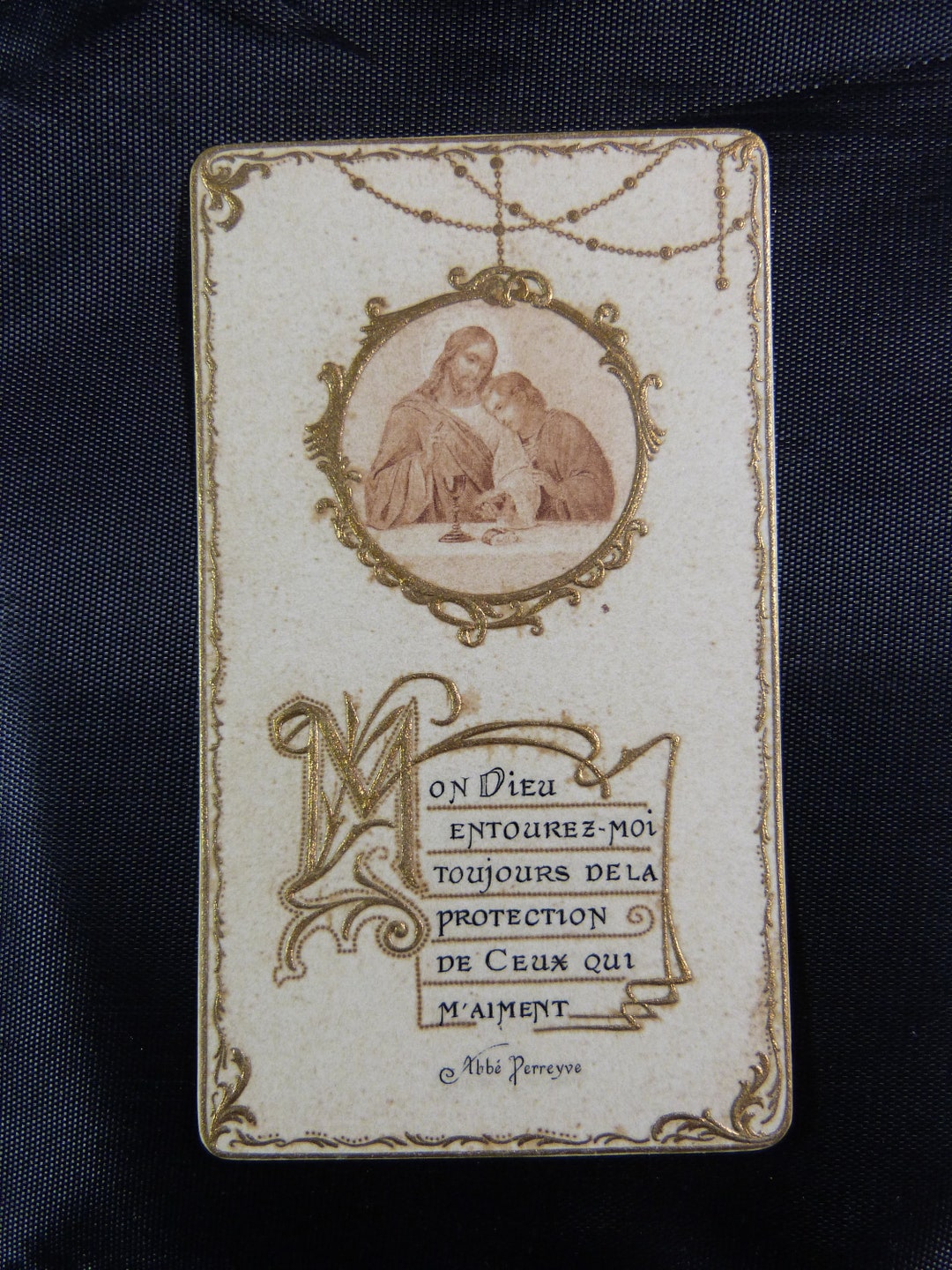 Ancient Pious Image Religious Card Prayer Card - Etsy