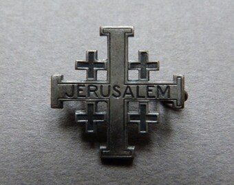 Antique Religious Brooch - Etsy
