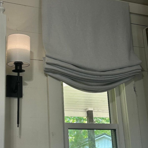 Relaxed Roman Shades - Etsy