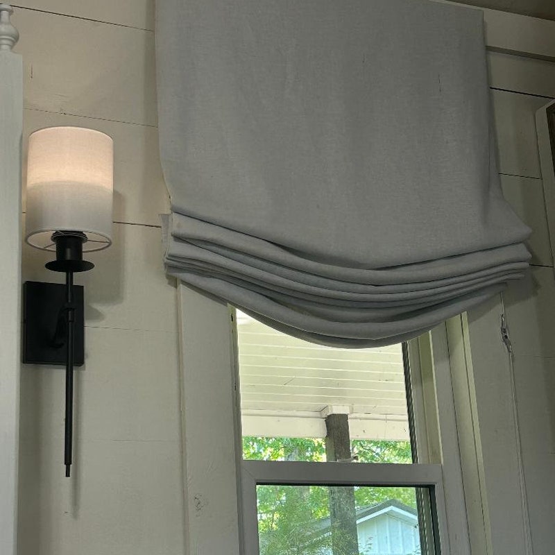 Relaxed Roman Shades - Etsy