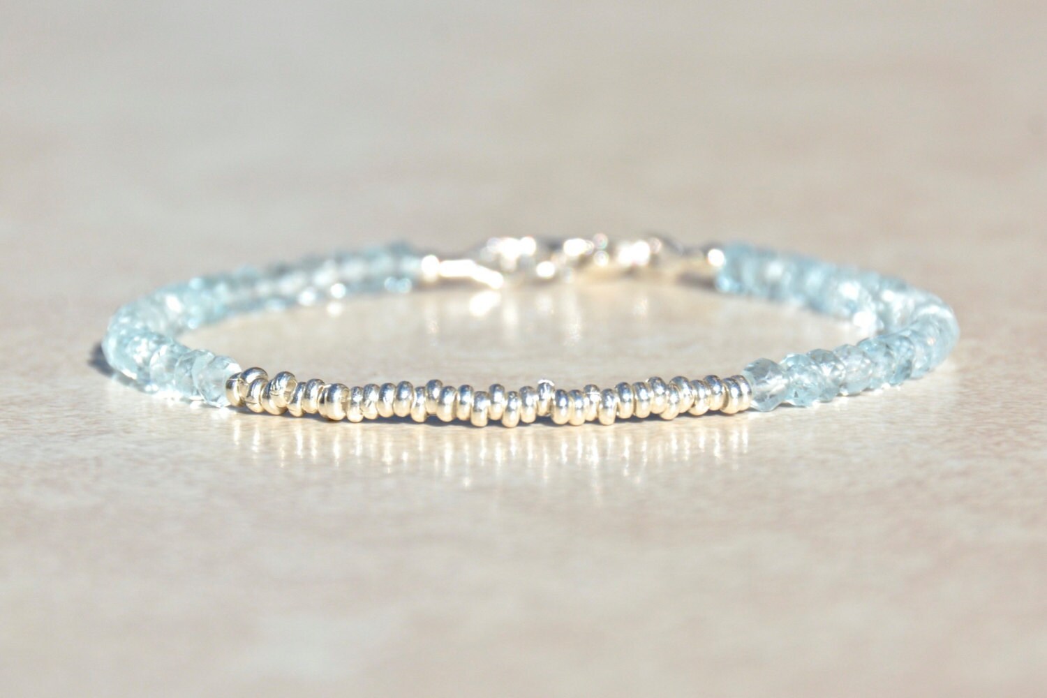 December Birthstone Blue Topaz Birthstone Jewelry Beaded | Etsy