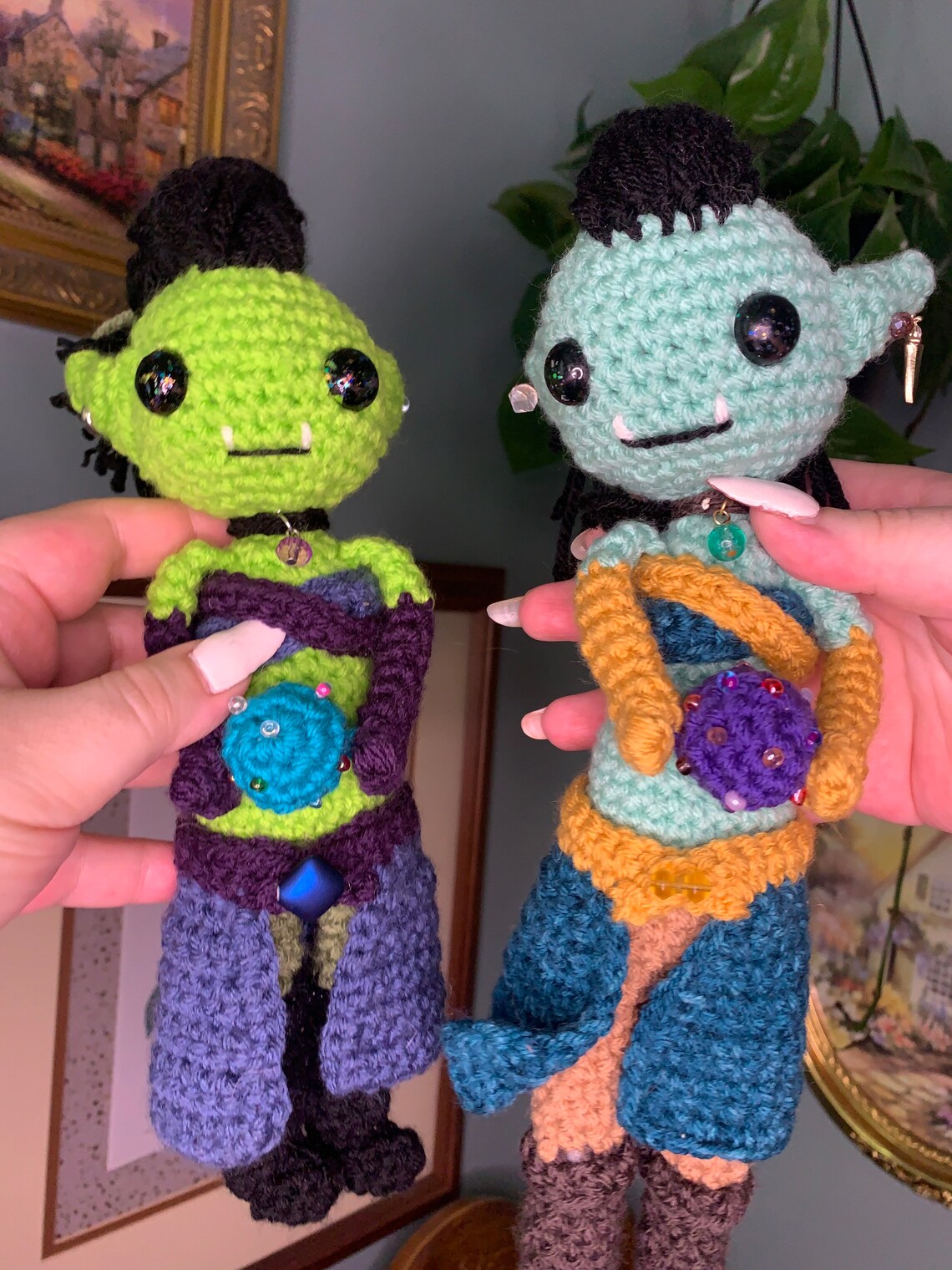 Urzul Half Orc Crochet Pattern Crochet Pattern Wizard Half - Etsy