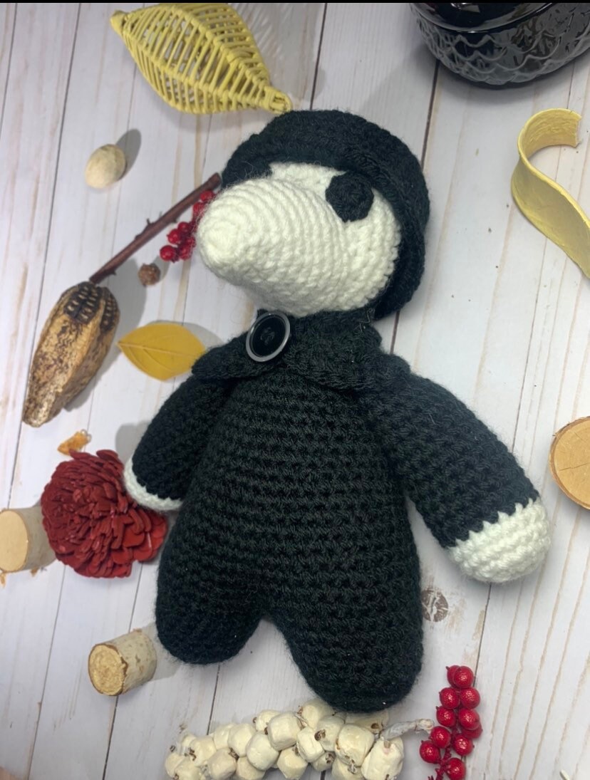 Pattern Plague Doctor Crochet Pattern Plague Pattern - Etsy
