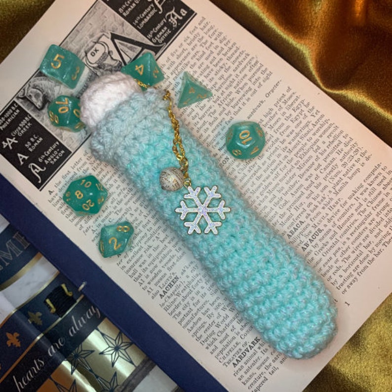 Vial Dice Bag Crochet Pattern Holds 1 Set Dnd Tabletop - Etsy