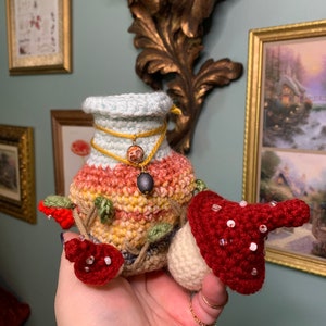 Druid Potion Bottle Dice Bag Crochet Pattern, Dnd, Tabletop Gaming ...