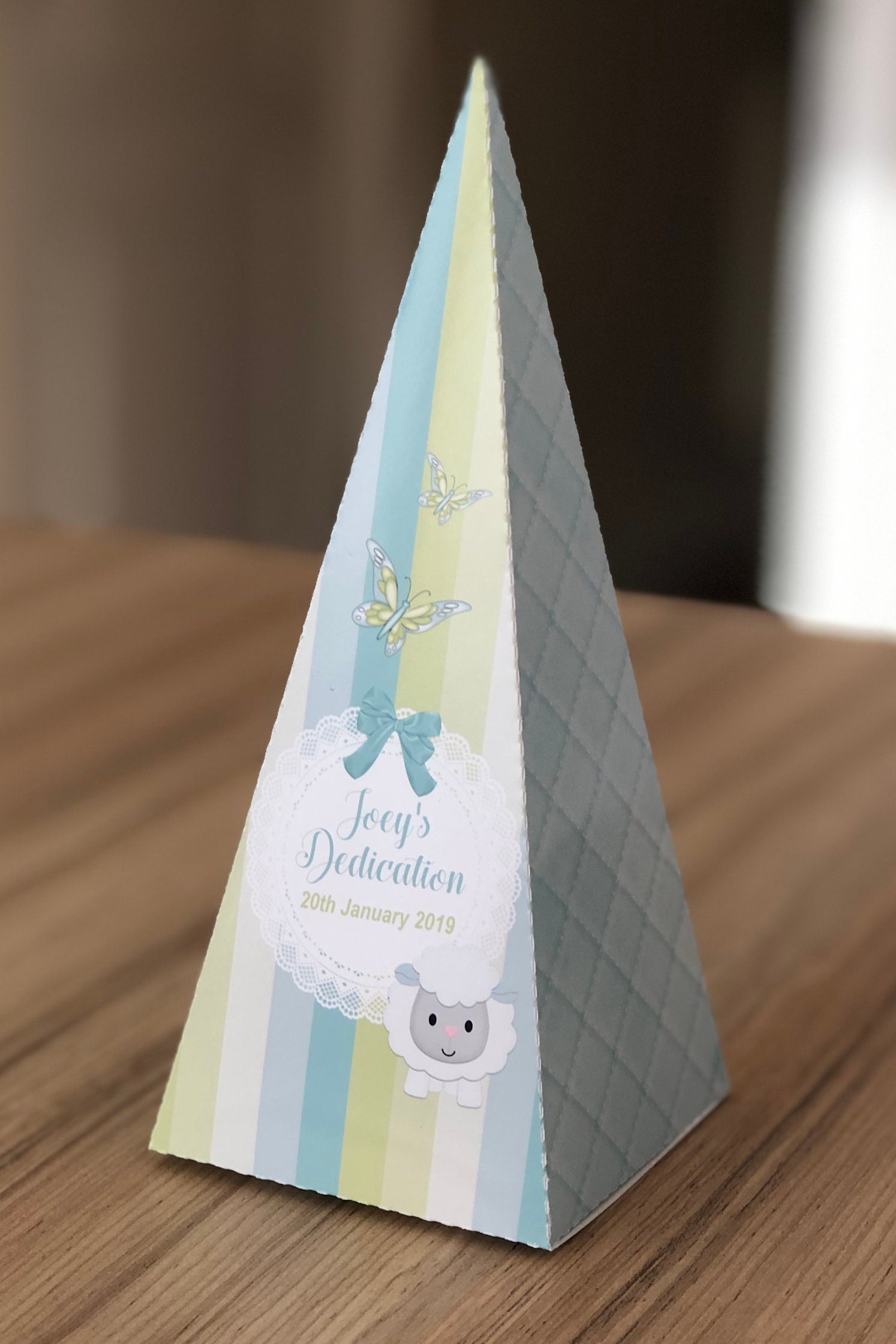 5x Baptism Christening Dedication Holy Communion Party Favour Boxes - Etsy