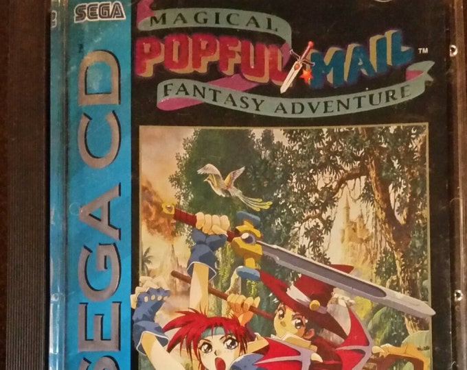 Working Designs Popful Mail Magical Fantasy Adventure Sega CD 1994 Video Game RARE - Etsy
