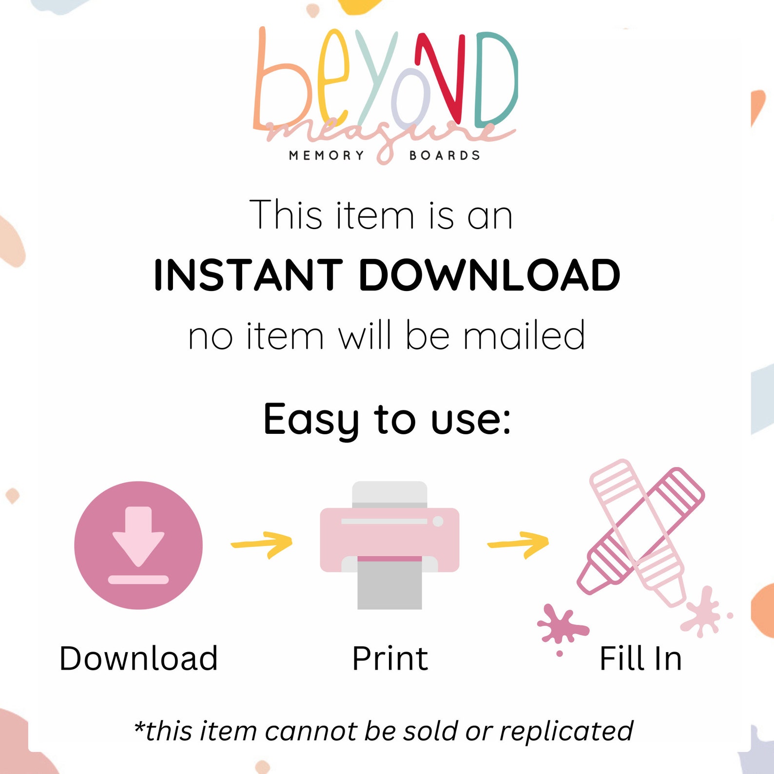 12 Month Printable Calendars - Modern Simple Bold Vertical - Etsy