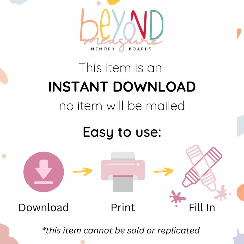 12 Month Printable Calendars Modern Simple Bold Vertical - Etsy