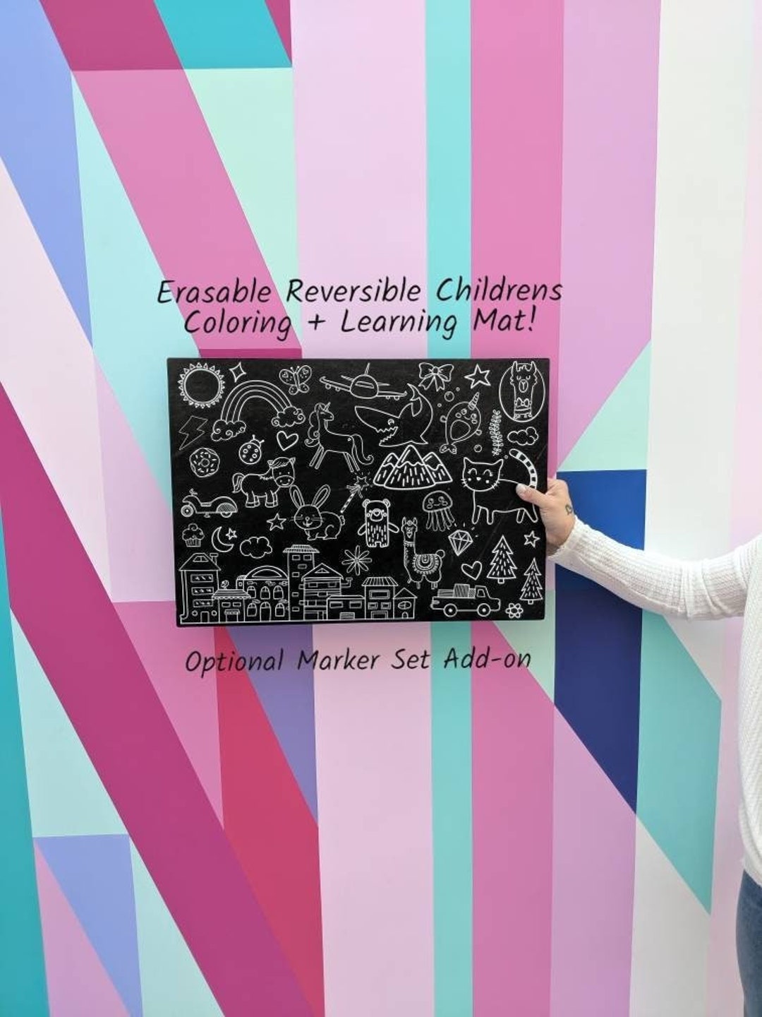 Erasable Reusable Children's Coloring Learning Tracing - Etsy