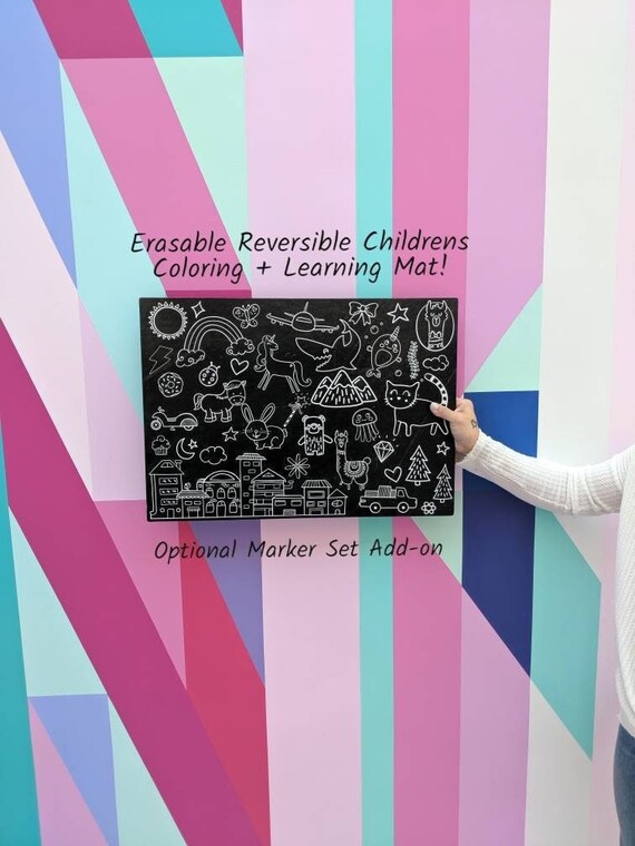 Erasable Reusable Children's Coloring Learning Tracing - Etsy