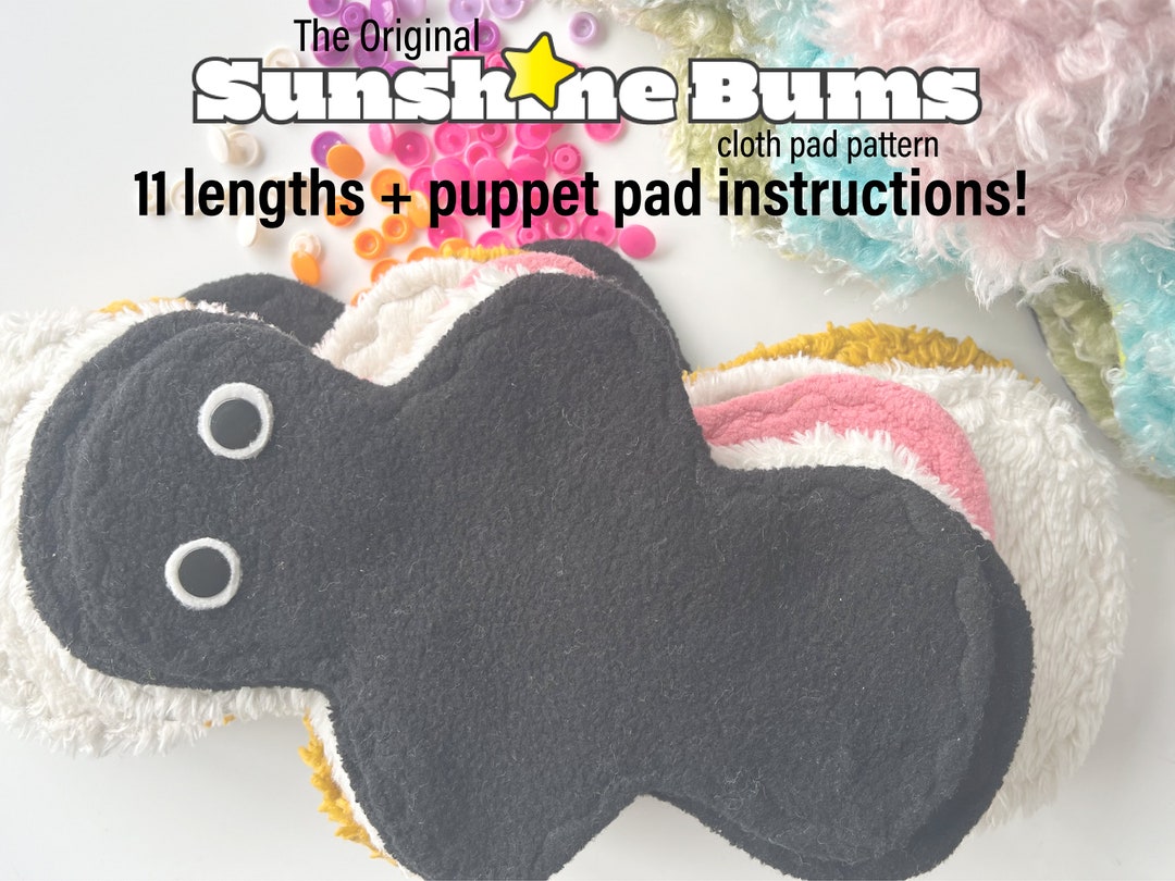 Cloth Pad Pattern | Puppet Pad Pattern - Etsy