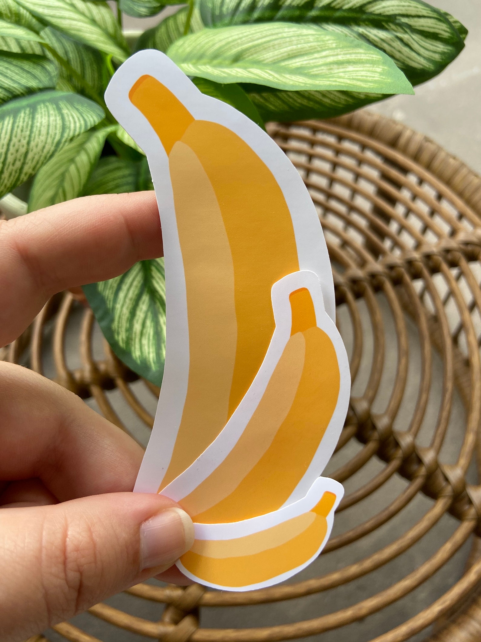 Banana Sticker Laptop Stickers Water Bottle Stickers | Etsy