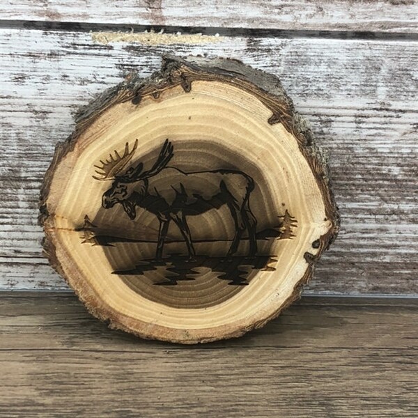 Log Cabin Coasters - Etsy