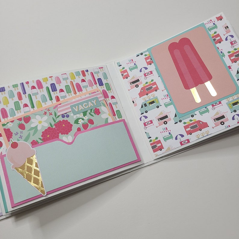 Handmade Mini Album Scrapbook - Ready for Photos - Just Another Day in ...