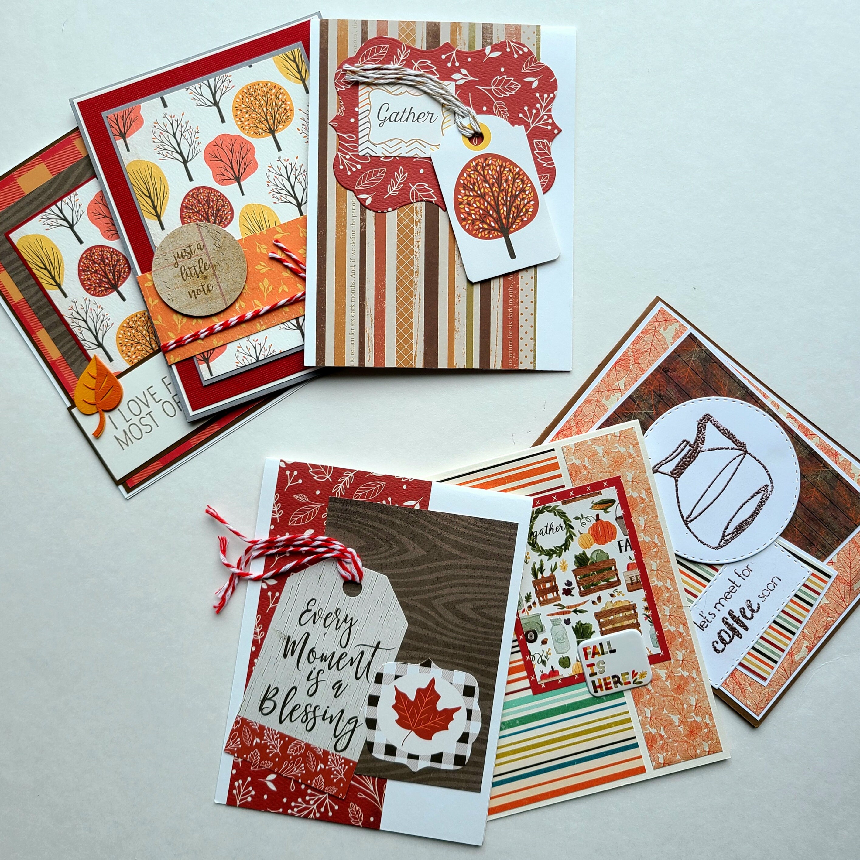 Fall is Here - All Occasion Autumn Greeting Card Stationery Set - Etsy