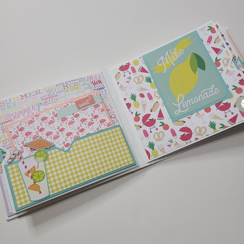 Handmade Mini Album Scrapbook - Ready for Photos - Just Another Day in ...