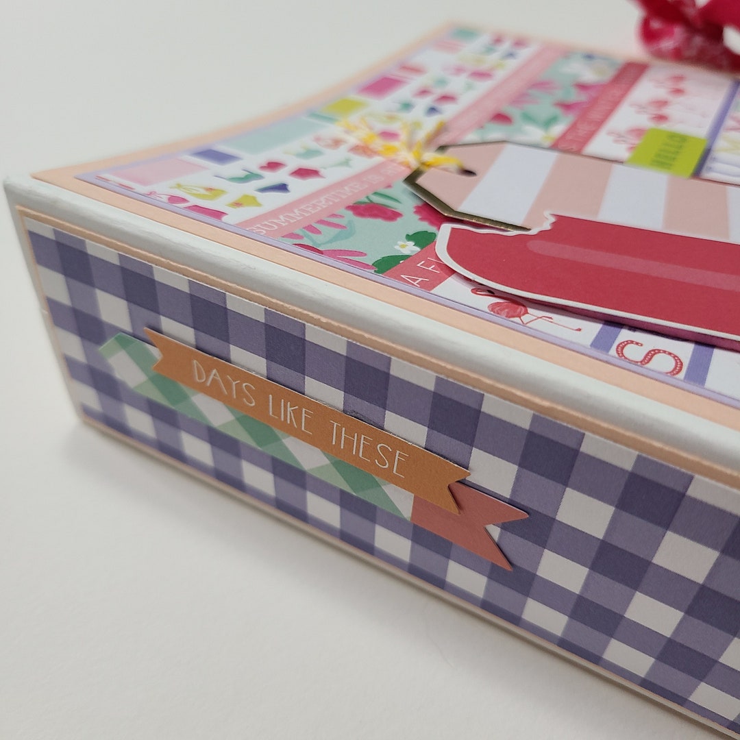 Handmade Mini Album Scrapbook - Ready for Photos - Just Another Day in ...