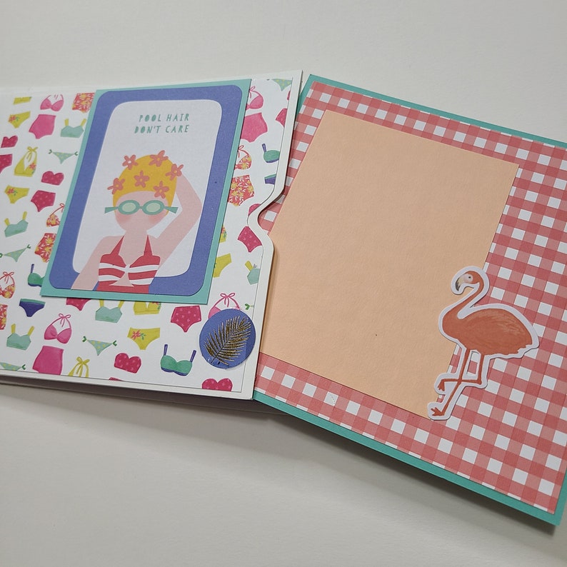 Handmade Mini Album Scrapbook Ready for Photos Just Another Day in ...