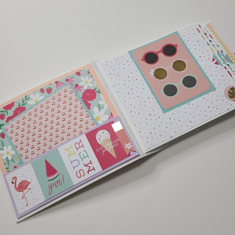 Handmade Mini Album Scrapbook - Ready for Photos - Just Another Day in ...