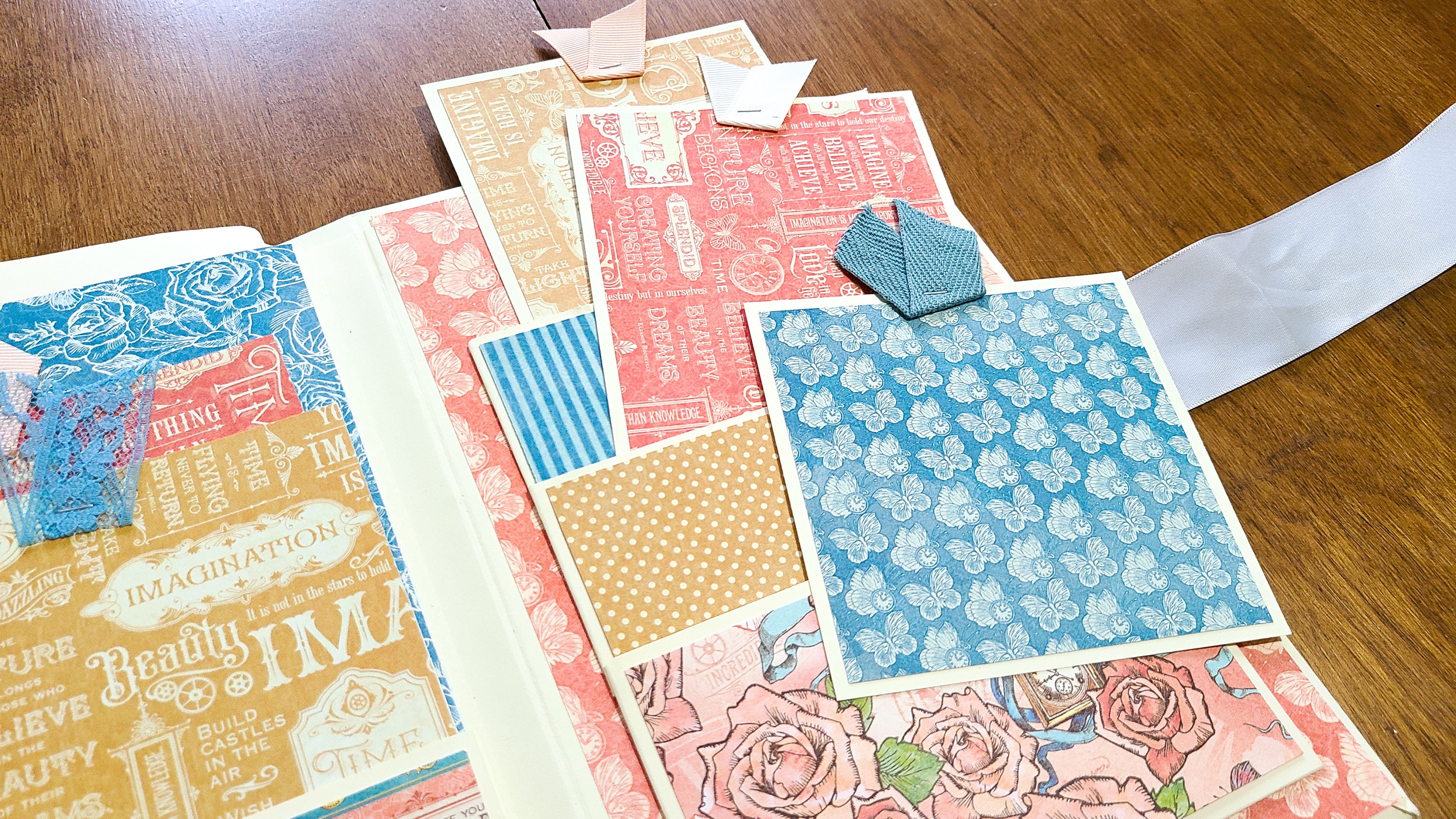 Handmade Folio Album Scrapbook Ready for Photos Steampunk - Etsy