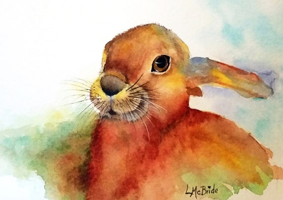 Rabbit Paintings Prints