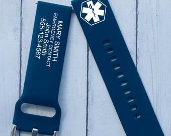 Medical Alert Band - Etsy