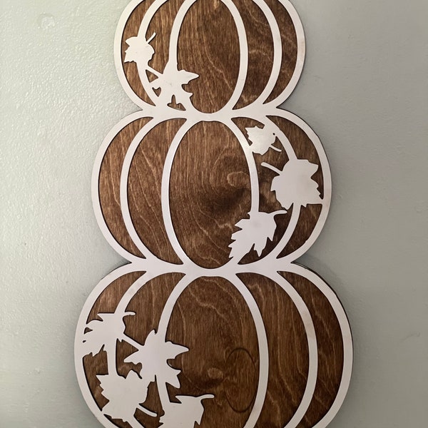 Stacked Pumpkins - Etsy