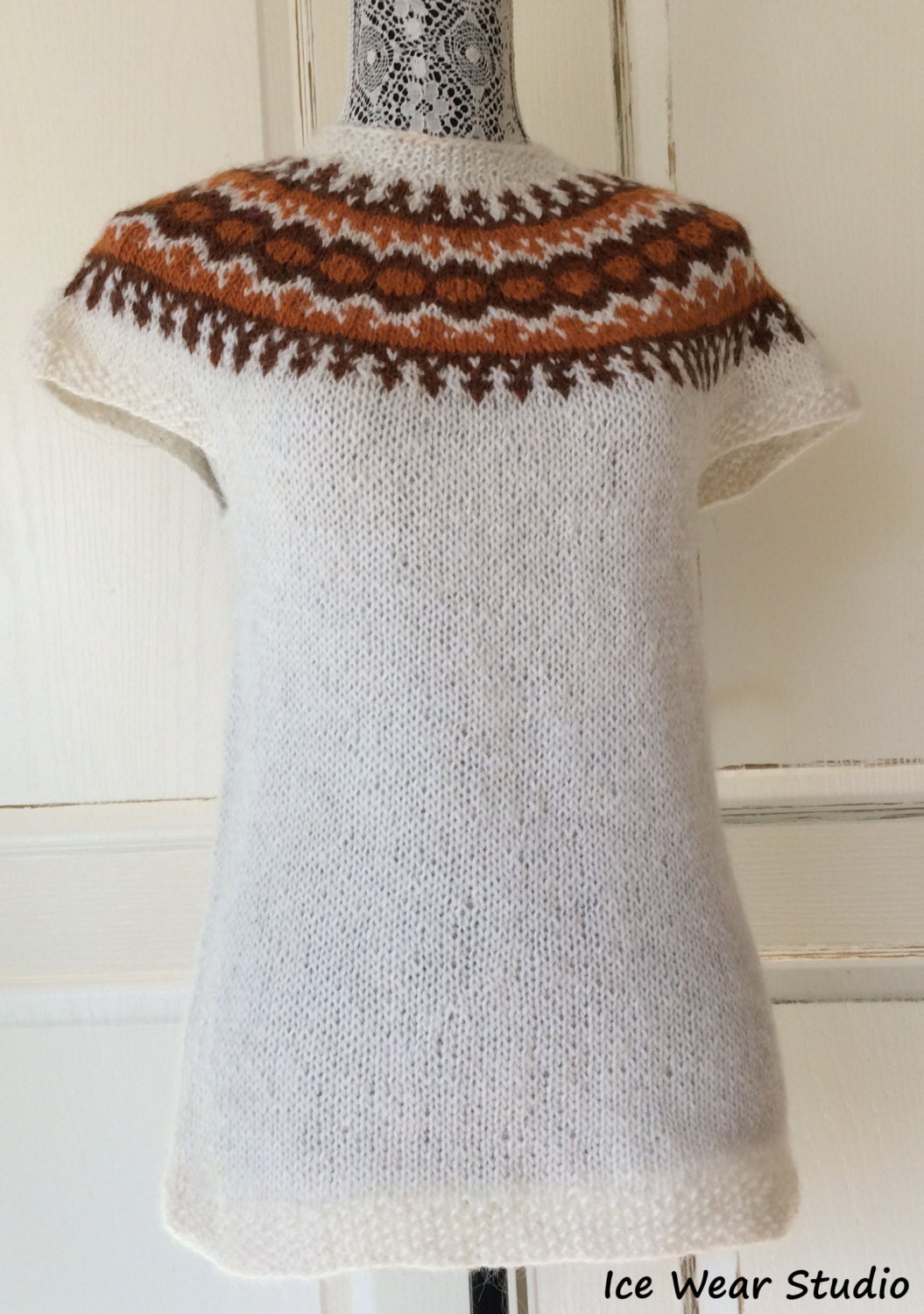 Icelandic Wool Vest Handmade With Icelandic Wool - Etsy New Zealand