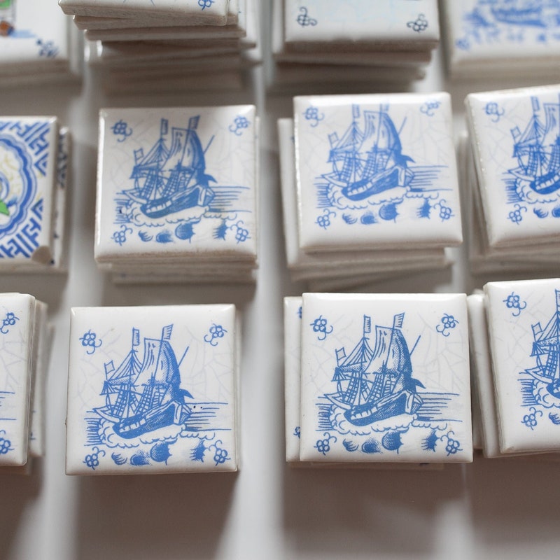 Mini Dutch Tiles - Etsy