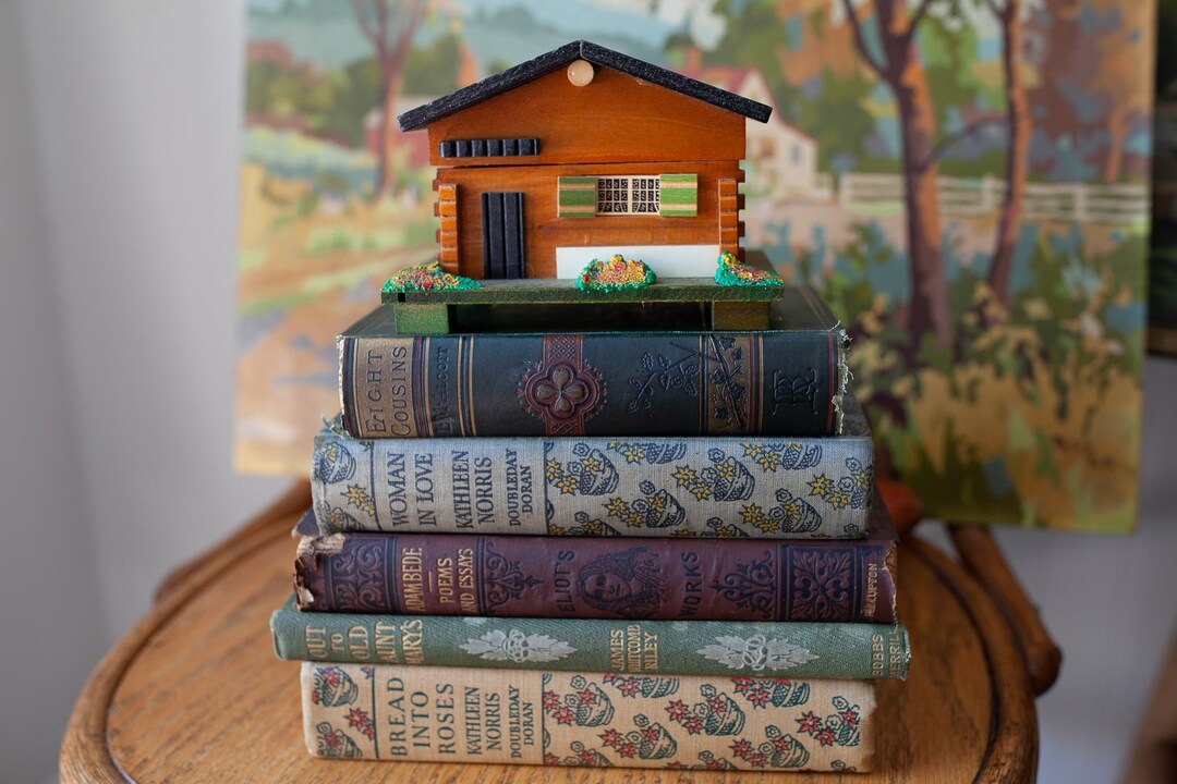 Vintage Music Box Chalet Style House Music Box made in Japan - Etsy