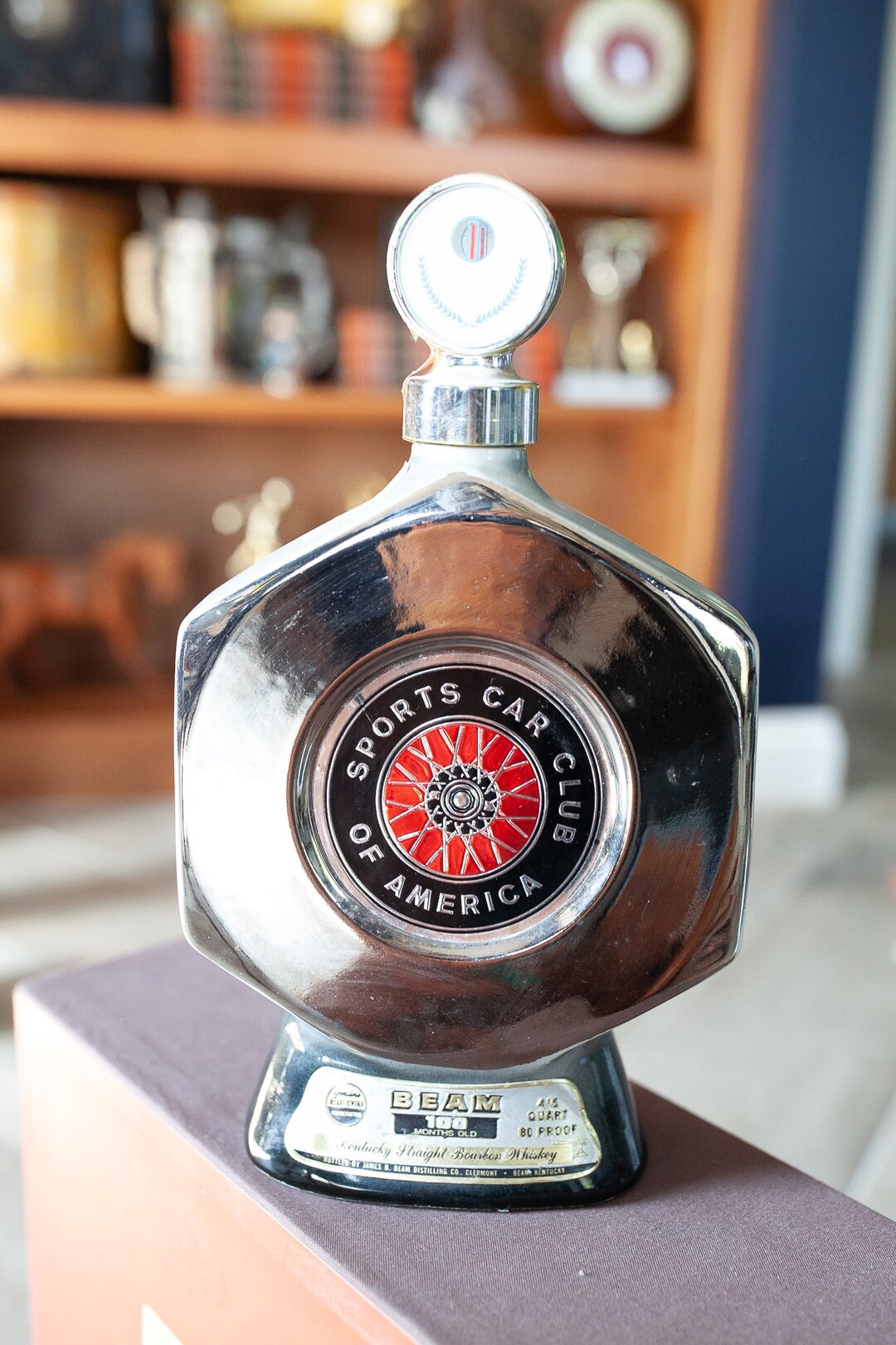 Vintage Decanter Car Decanter Sports Car Club of America beam - Etsy