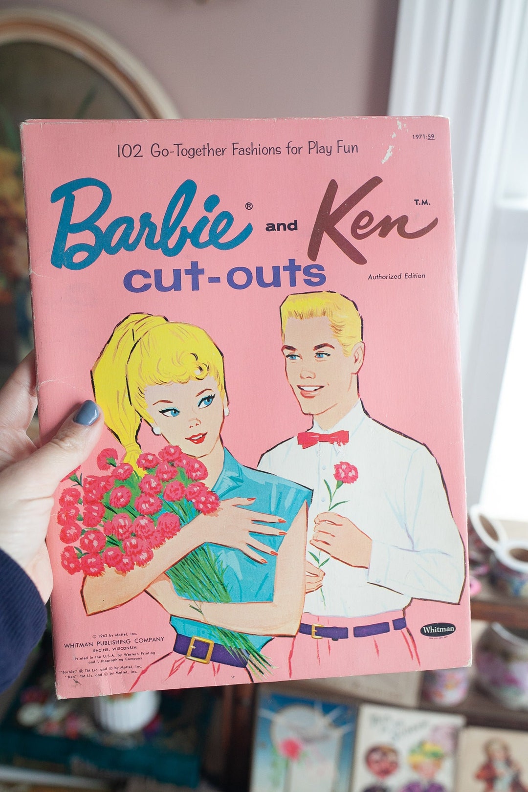 Vintage Barbie/ken Cut Outs 1962 Mattel Whitman Publishing - Etsy