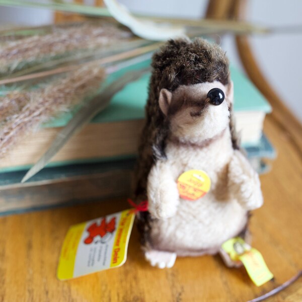 Steiff Hedgehog - Etsy