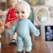 Cameo Kewpie Style Cupid Boy Doll Blue Squeaker 1963 Wings Vintage Toy ...