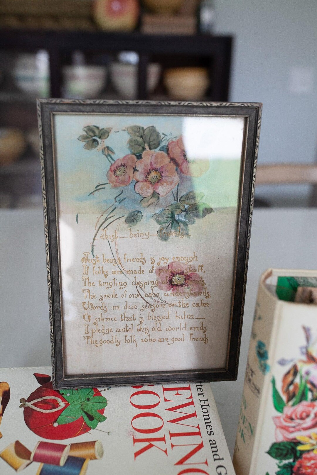 Vintage Poem- Vintage Painted Artwork - Etsy