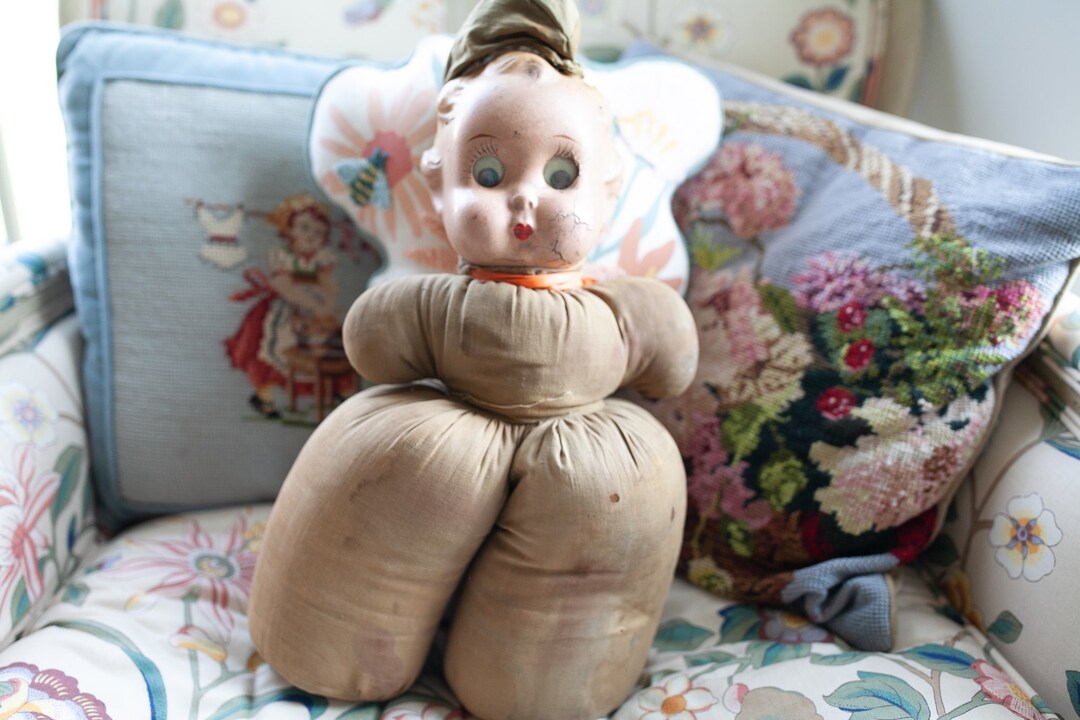 Vintage Googly Eyed Doll - Sailor Doll -googly Eyed Sailor Boy Doll by ...