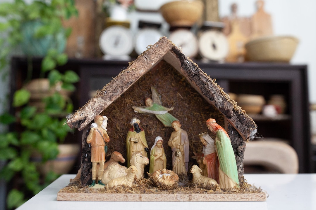 Vintage Nativity Vintage Nativity Set Vintage Nativity - Etsy