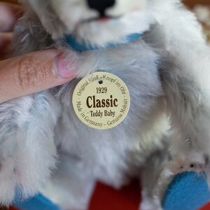 Teddy Bear- Vintage Steiff- Steiff Classic 1929 Replica Teddy Baby Blue ...