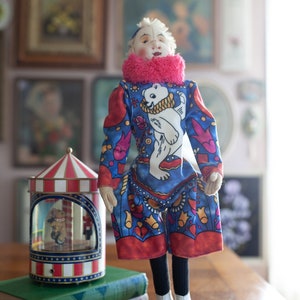 Steiff- Clown-vintage Steiff, 1988-89 Coloro Circus Clown,1911 Replica ...