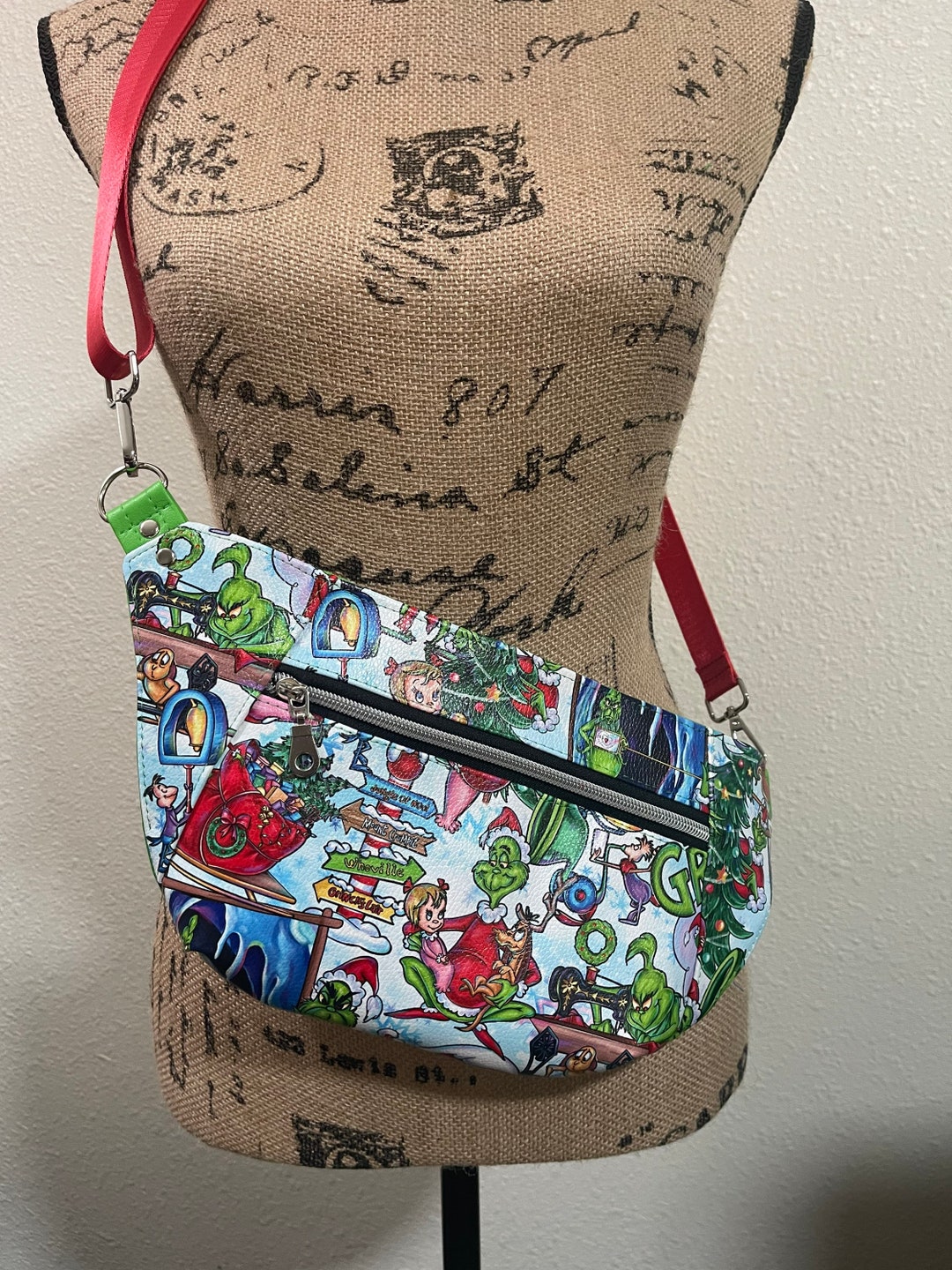 Christmas Grinch Fanny Pack - Etsy