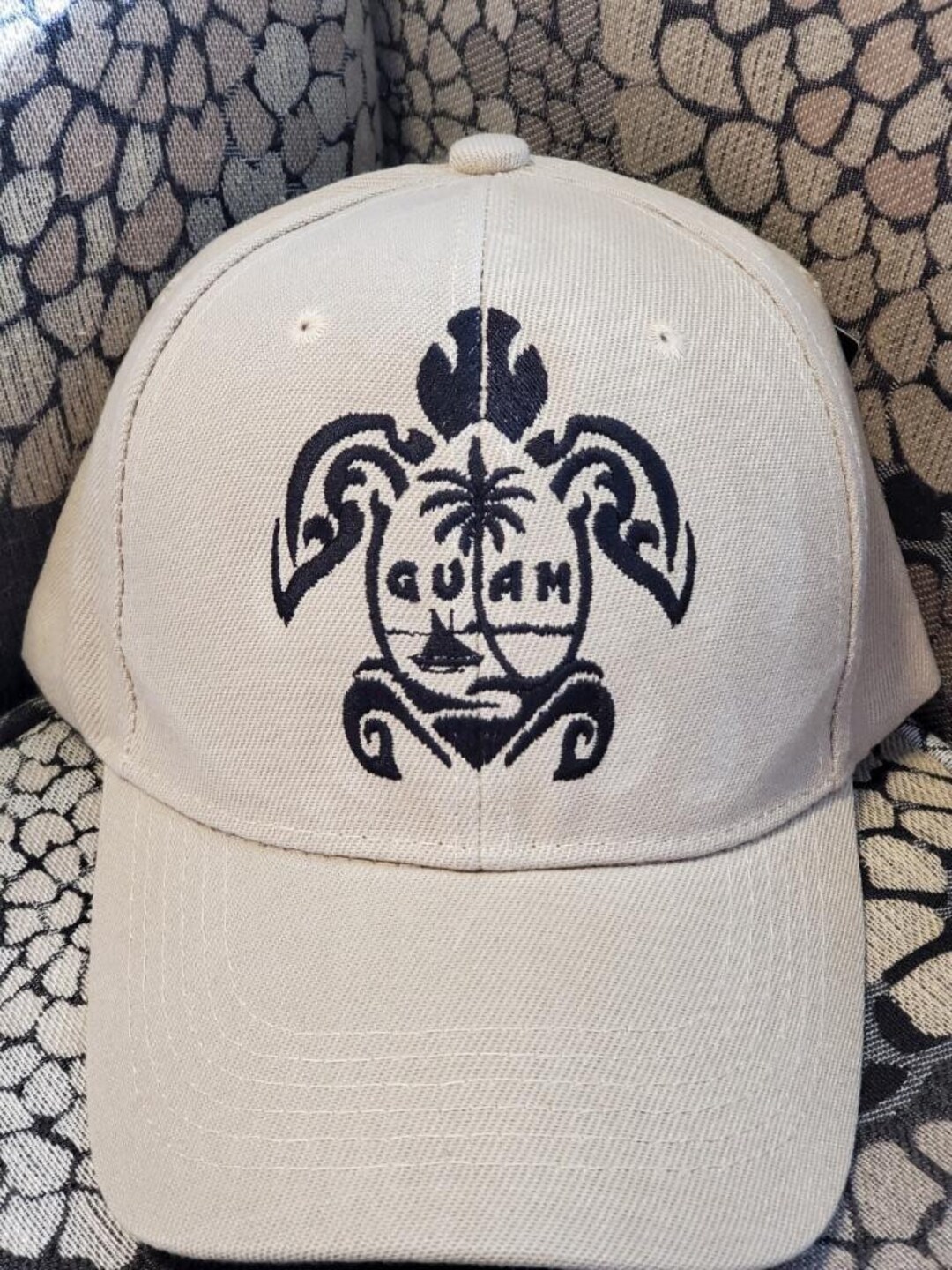 Guam Turtle Embroidered Hat - Etsy
