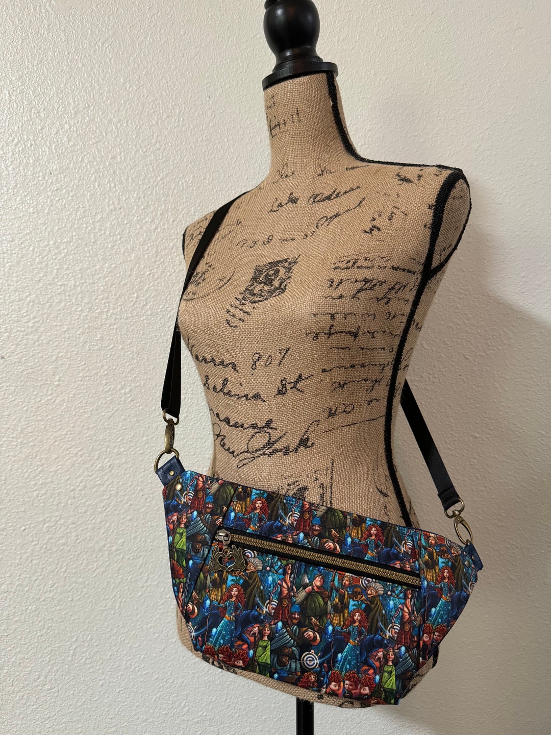 Brave Princess With Red Hair Fanny Pack - Etsy