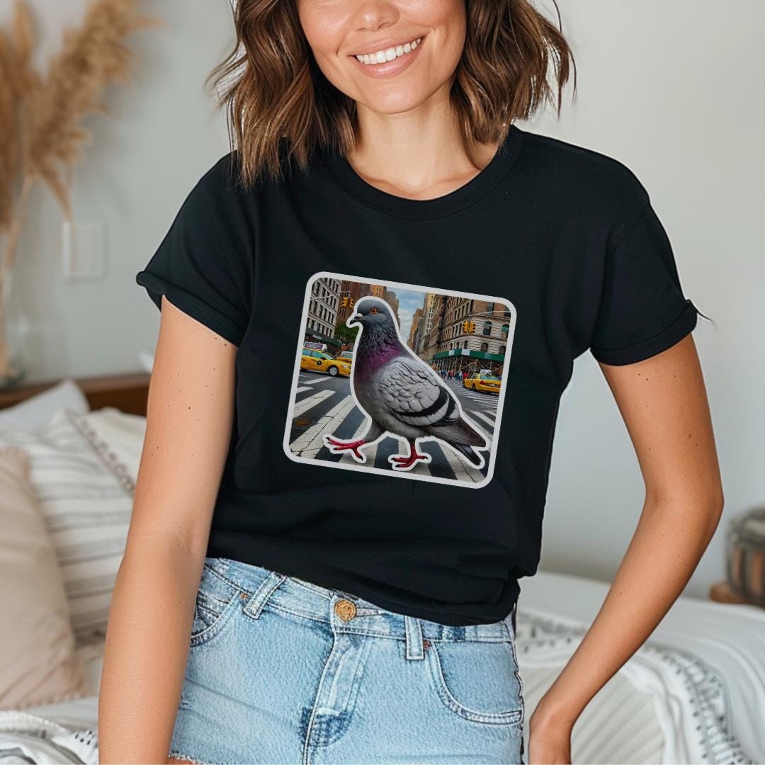NYC Pigeon Unisex Softstyle T-shirt - Etsy