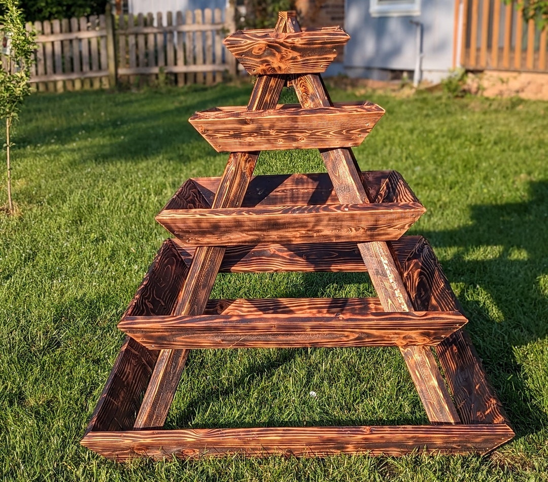 Pyramid Strawberry Flower Planter - Etsy