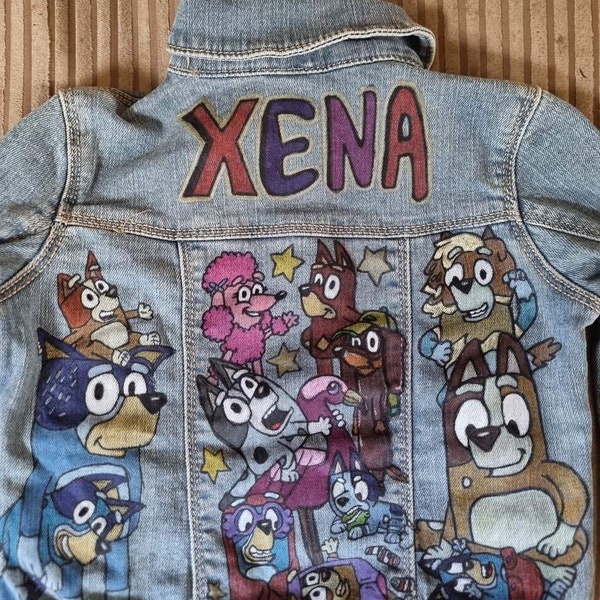 Bluey Jacket - Etsy UK