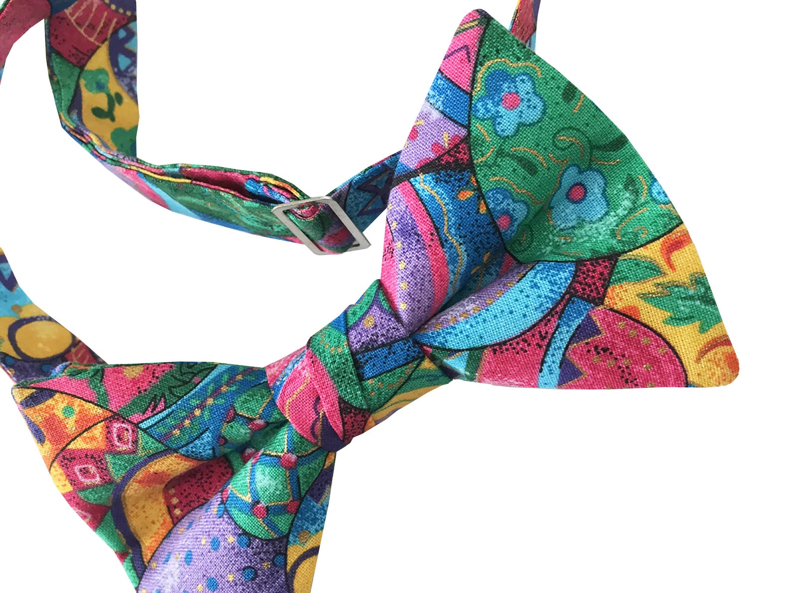 Pre-tied Bow Tie Easter Holiday Multi-colored Celebration - Etsy