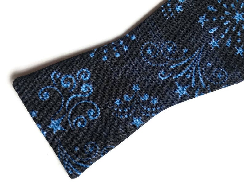 Self-tie Bow Tie Fourth of July Firework Celebration in - Etsy
